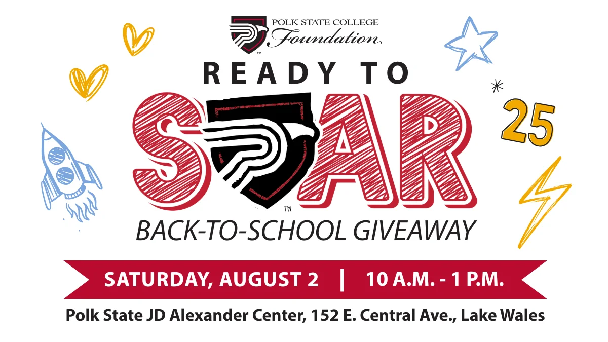 Polk State Lake Wales to host Ready to Soar giveaway with 500 backpacks & 1,500 books | Polk ...