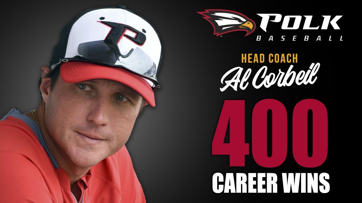 Polk State Baseball's Corbeil hits 400-win milestone, but focus remains ...