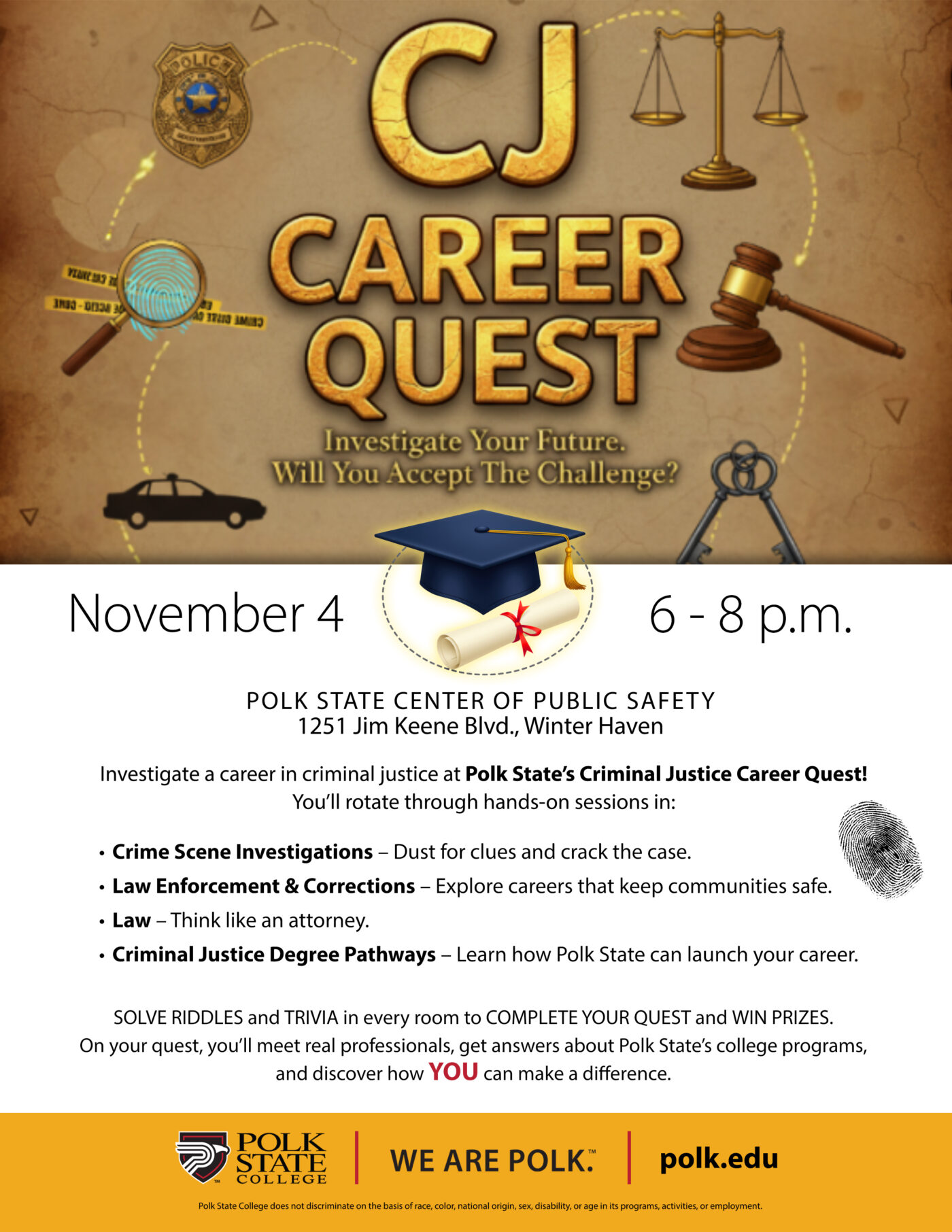 Open House - Criminal Justice Programs | Polk State College