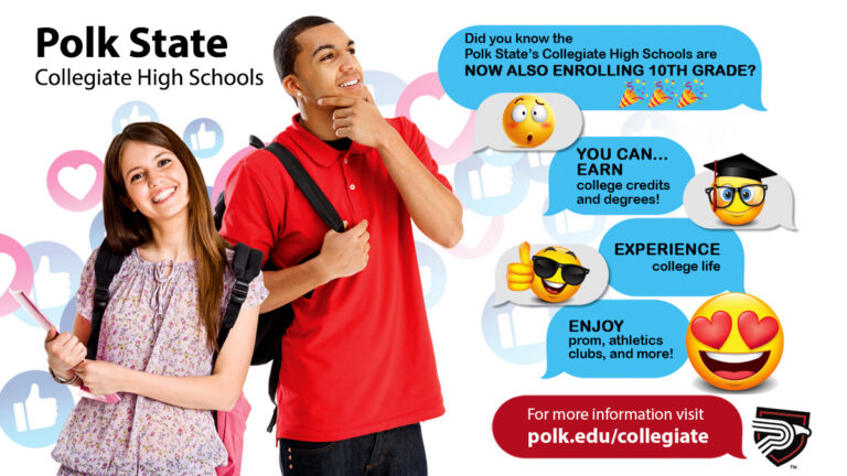 Polk State’s collegiate high schools to launch 10th grade | Polk State College