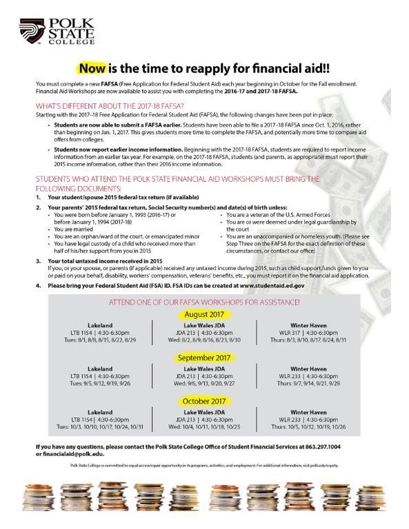 Financial Aid | Polk State College