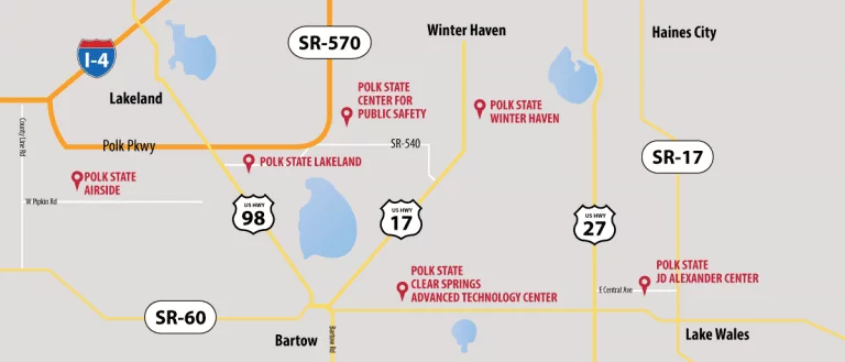 College Campus Locations in Florida | Campus Maps | Polk State College
