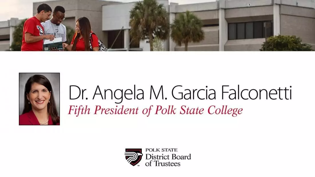 Polk State College Names Angela M. Garcia Falconetti as President ...