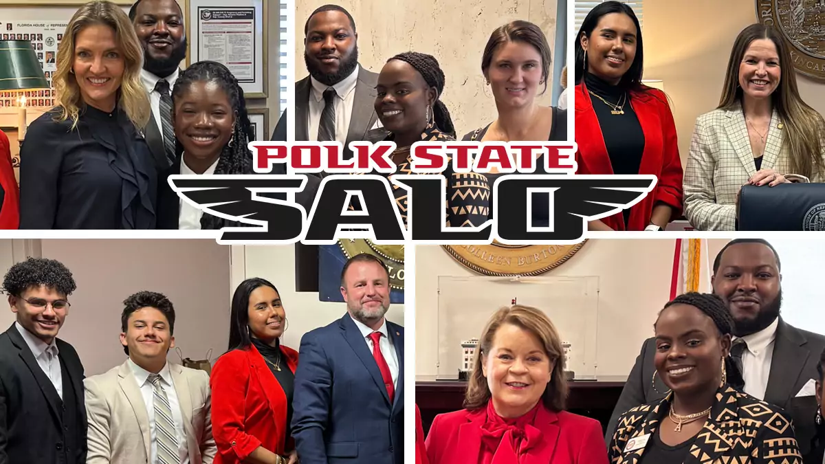 Polk State student leaders visit Tallahassee to meet elected officials, advocate for College ...