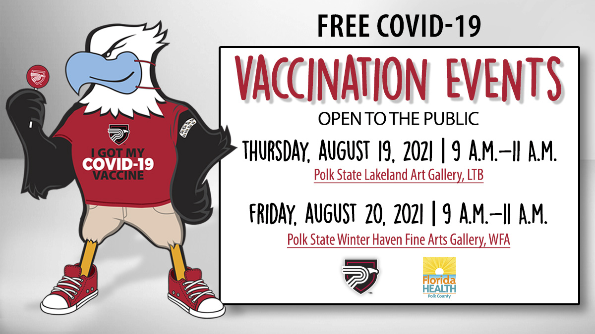Polk State to host walk-in vaccination events August 19 & 20 | Polk ...