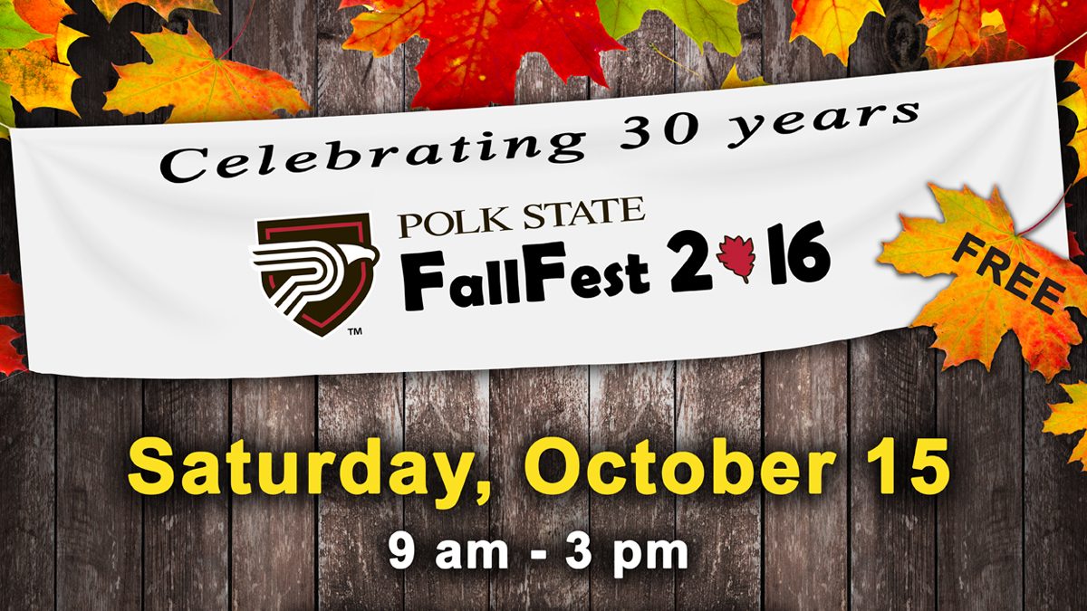 Polk State’s FallFest, A Community Favorite for 30 Years, is Oct. 15 ...