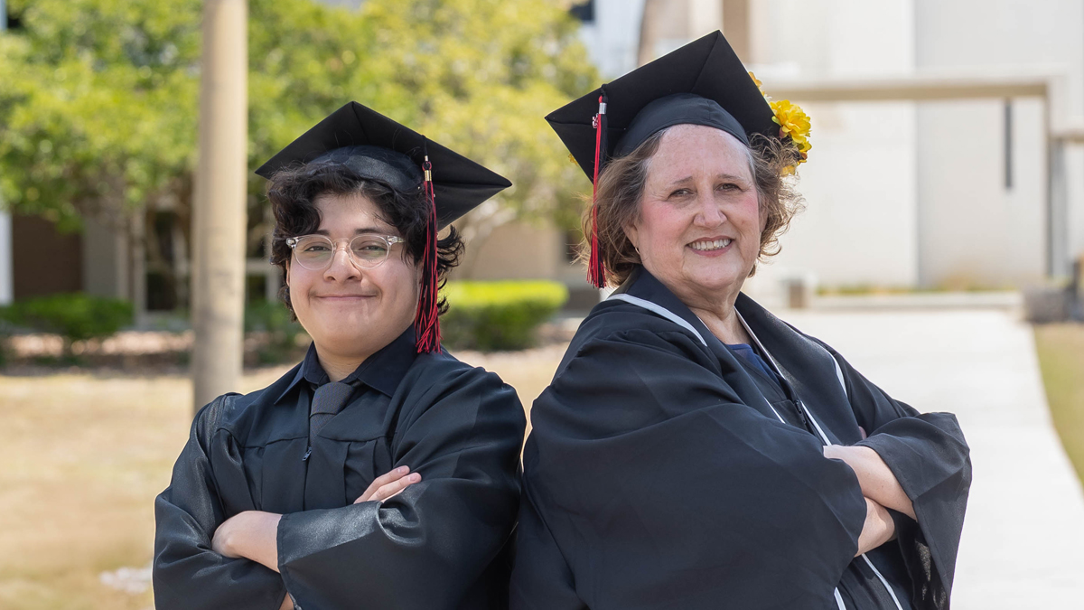 Mother and son to graduate together with Polk State AA degrees | Polk ...
