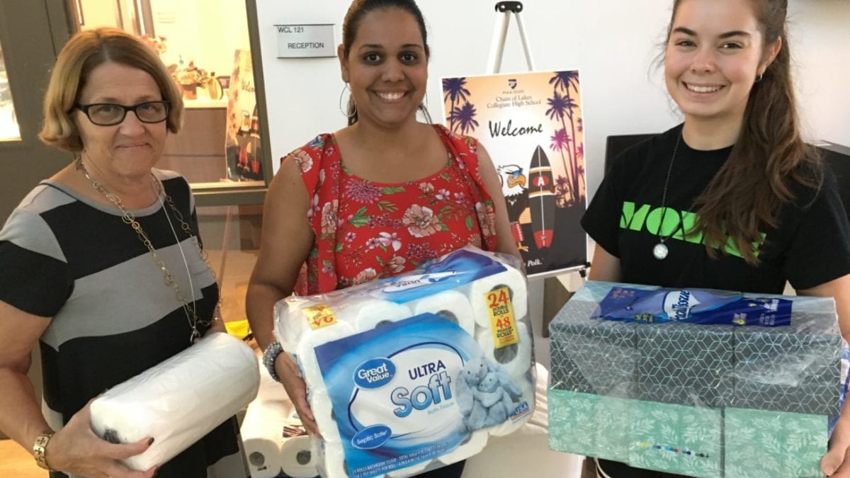 Students, Faculty, and Staff Aid Puerto Rico | Polk State College