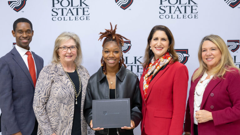 Polk State Lakeland Collegiate High School senior receives Dream the Dream scholarship | Polk ...
