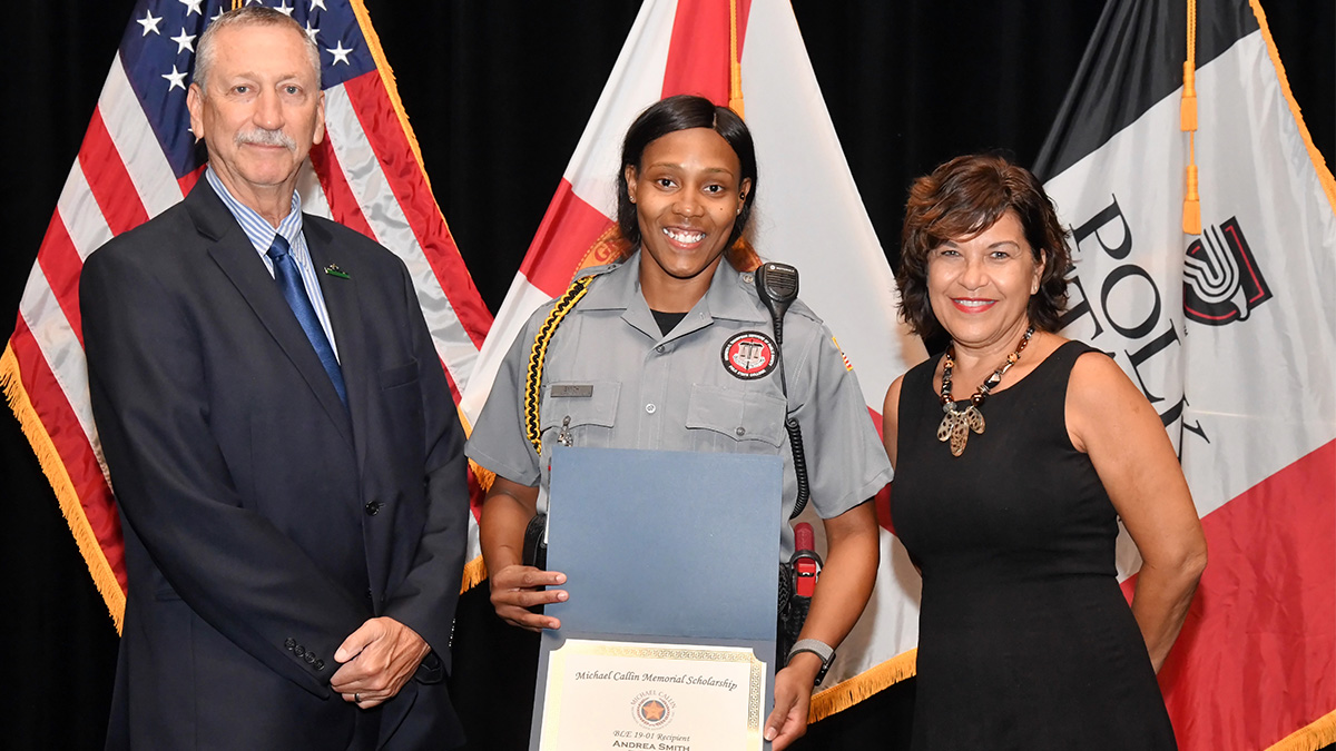 Polk State KCTIPS recruit receives Michael Callin Memorial Scholarship ...